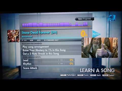 Motorhead Stone Dead Forever (DH) Bass Rocksmith CDLC - YouTube
