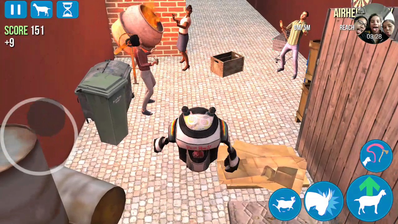 Goat simulator -TMNT place - YouTube