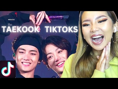 TAEKOOK TAKEOVER! 🐻🐰TIKTOK COMPILATION | REACTION