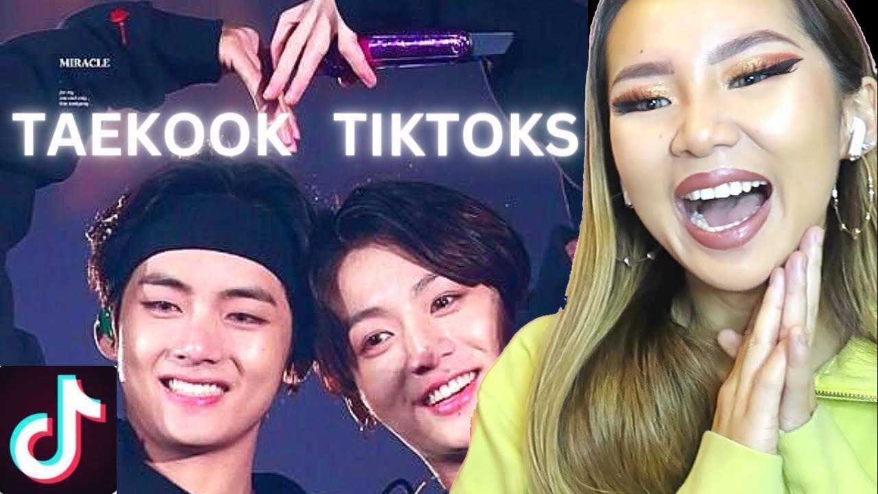 TAEKOOK TAKEOVER! 🐻🐰TIKTOK COMPILATION | REACTION - YouTube