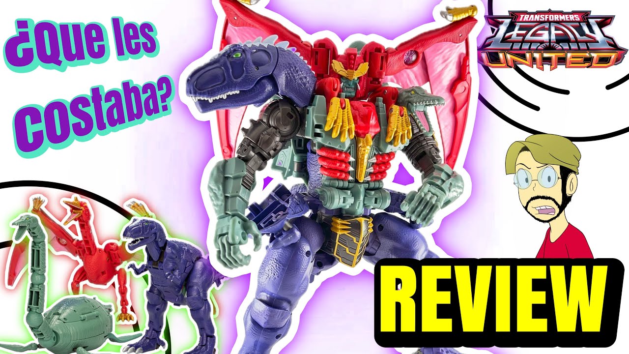 ¡IGUALITO AL ORIGINAL! | Transformers Legacy United Commander Magmatron ...