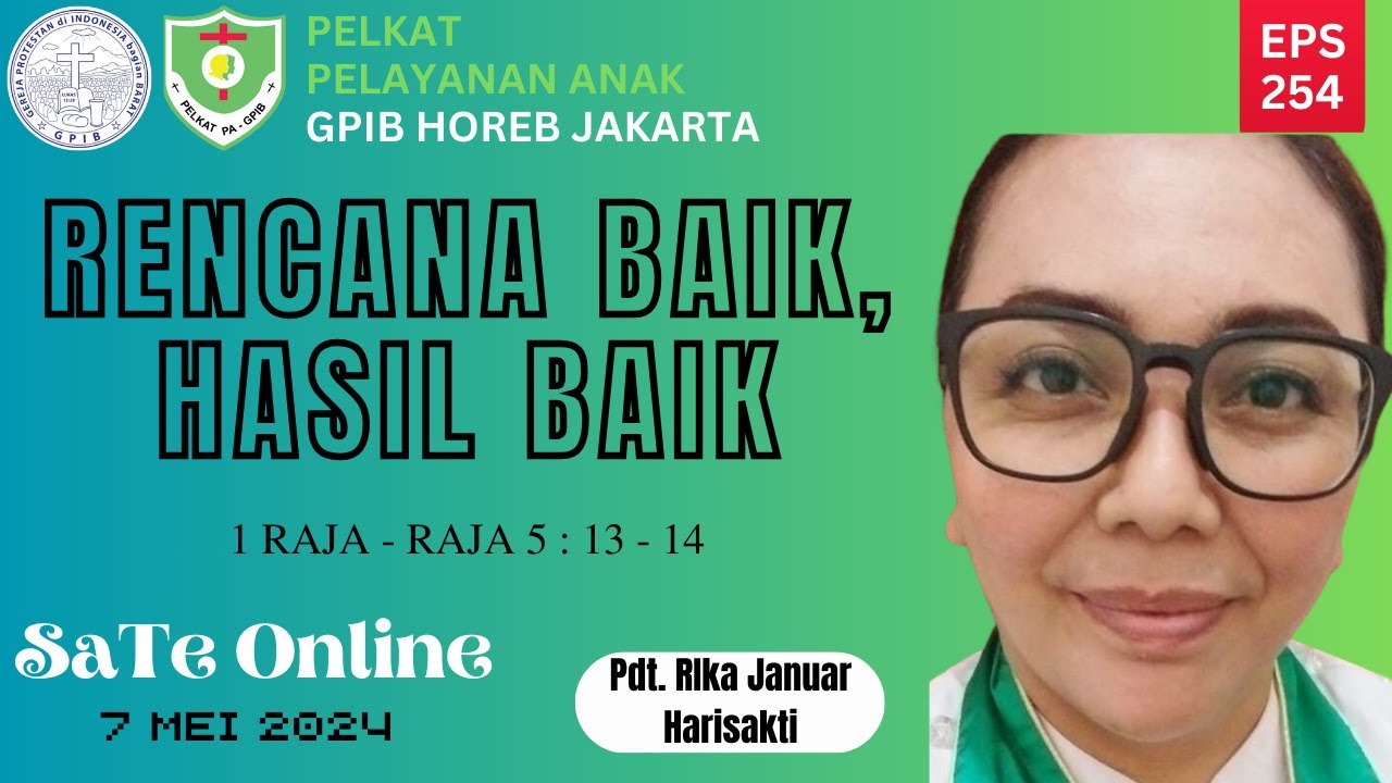 SAAT TEDUH PELKAT PA GPIB HOREB - 07 MEI 2024 - YouTube