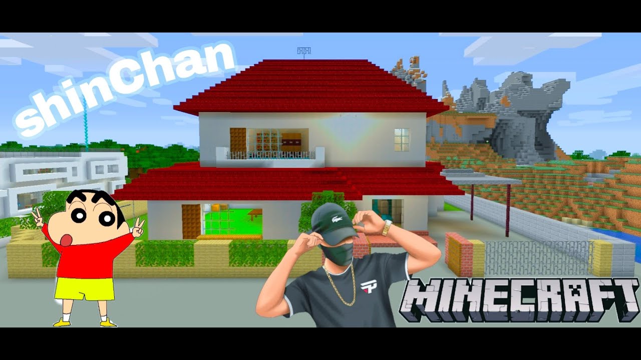 Shinchan House in Minecraft - YouTube