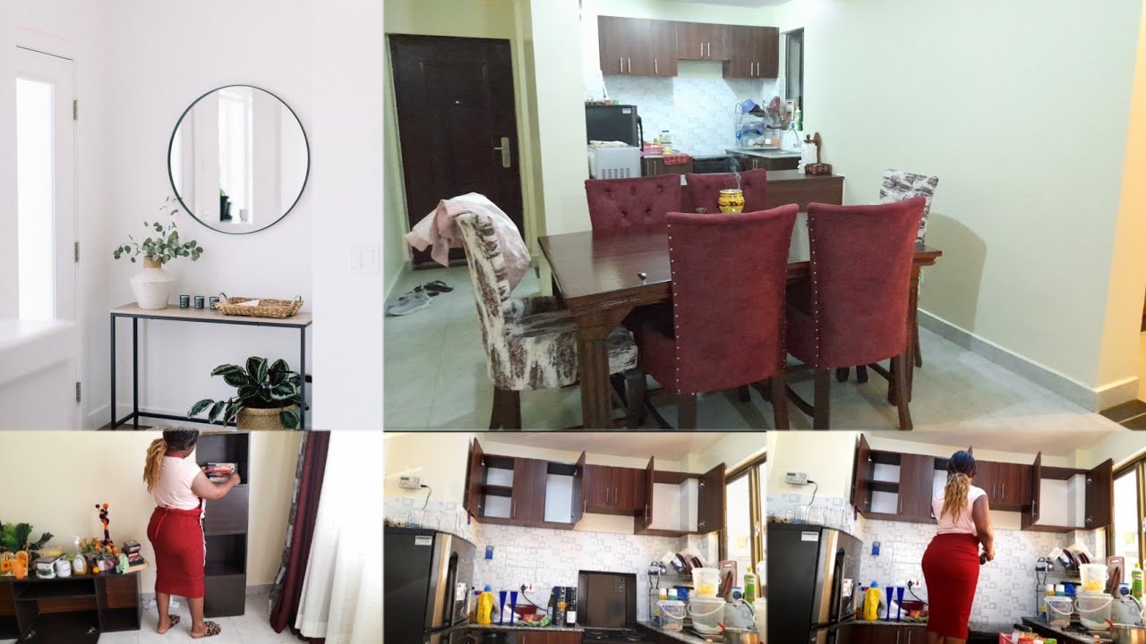 NEW HOME ORGANIZATION +HOUSE TOUR::CLEANING MY SUBSCRIBERS HOME+WHOLE ...