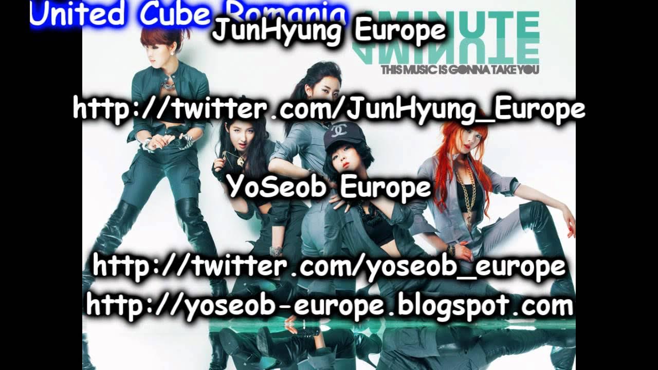 United Cube Romania - B2st, 4minute, G.Na - YouTube
