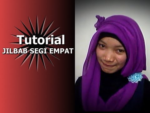 Video Cara Memakai Jilbab Segi Empat Modern #7