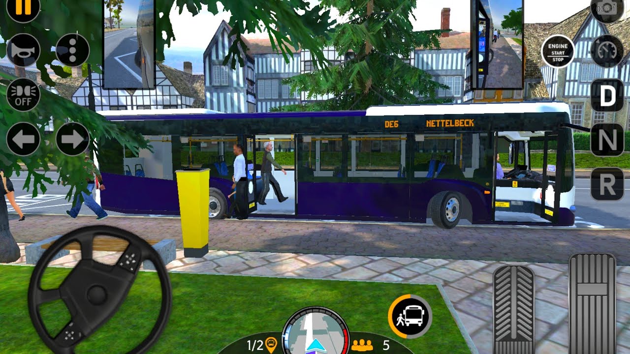 Bus Simulator 2024 || Coach Bus City Driving Gameplay - Bus Game ...