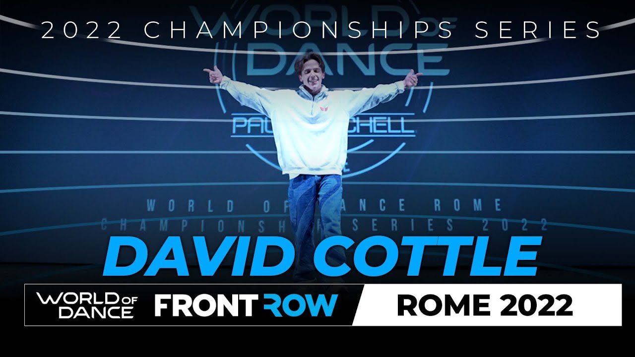 David Cottle | FrontRow | World of Dance Rome 2022 | #WODRM22 - YouTube