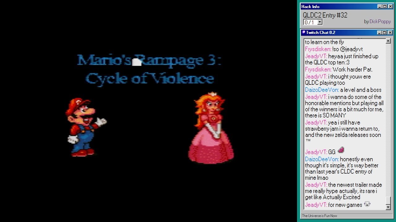 "Mario's Rampage 3: Cycle of Violence" by DiskPoppy -- QLDC2023 #32 ...