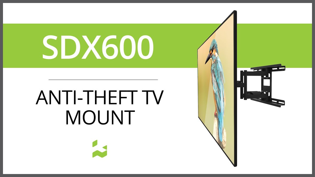 The BEST SECURITY TV Wall mount for your screen | Kanto SDX600 - YouTube