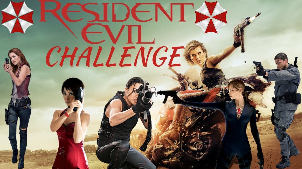 RESIDENT EVIL CHALLENGE - YouTube