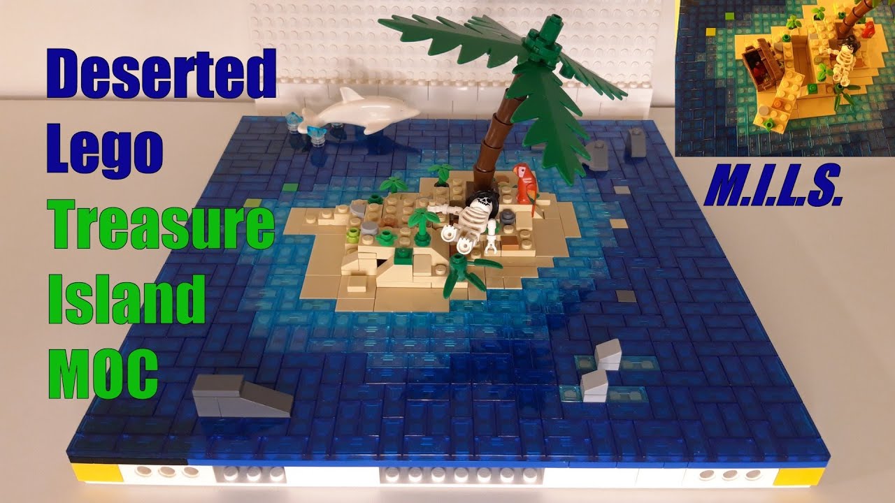 Lego Landscape - MILS of Deserted Island - YouTube