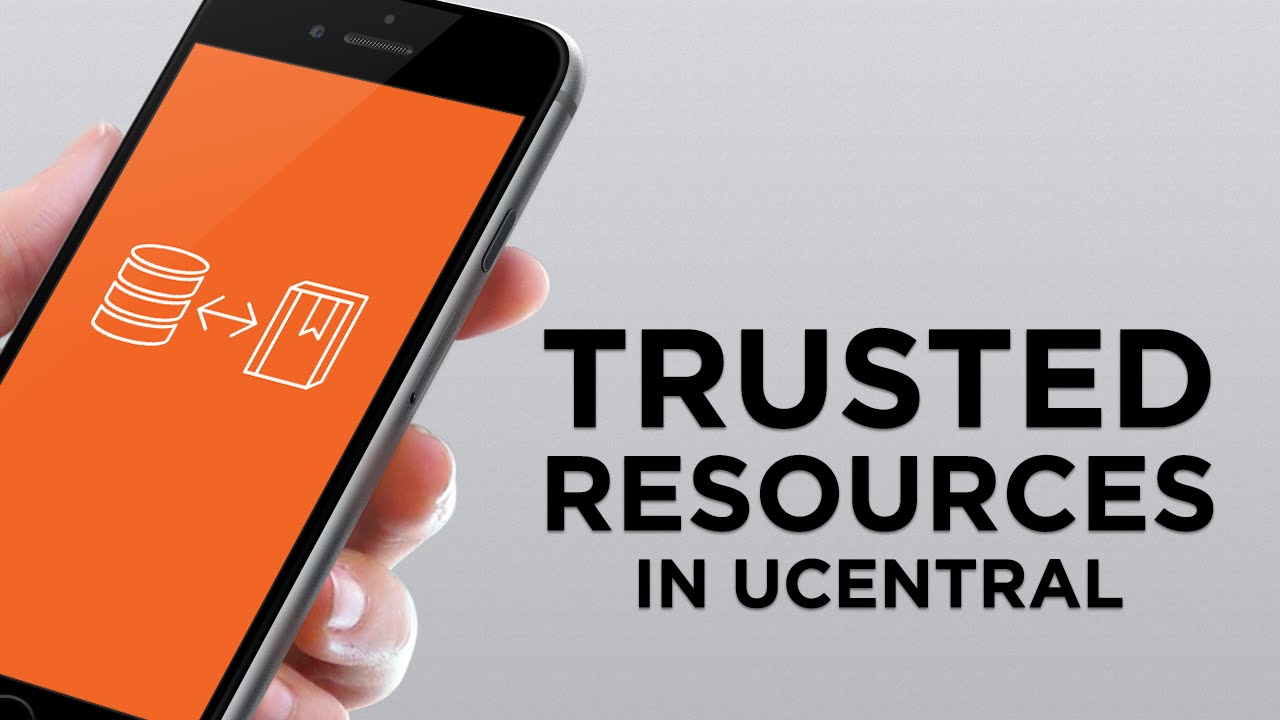 Trusted Resources in uCentral™ - YouTube