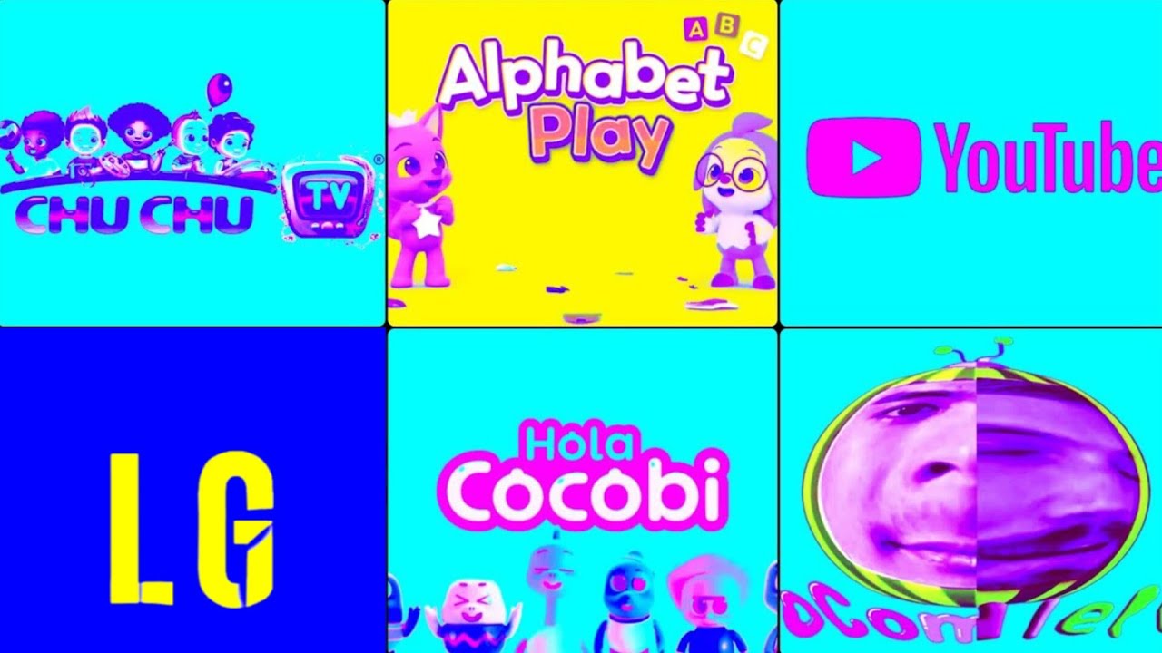 Best logo animation compilation Effects: Chu Chu Tv,ABC Alphabet play ...