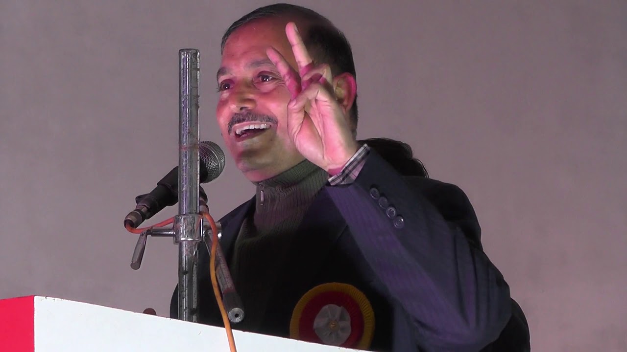 speech by Honorable Commissioner of Jhansi Subhash Chandra Sharma - YouTube