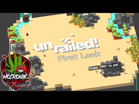 Unrailed: First Look | Endless Runner Style Game For Upcoming Co-Op ...