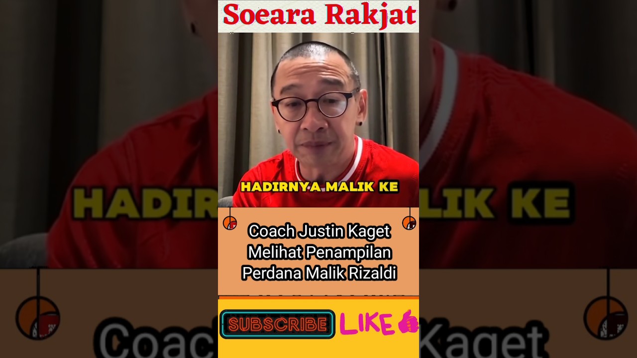 Coach Justin Kaget Melihat Penampilan Perdana Malik Rizaldi. #shorts # ...