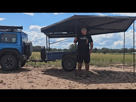 Ridge Ryder 270 Awning and Homemade Camper Update. - YouTube