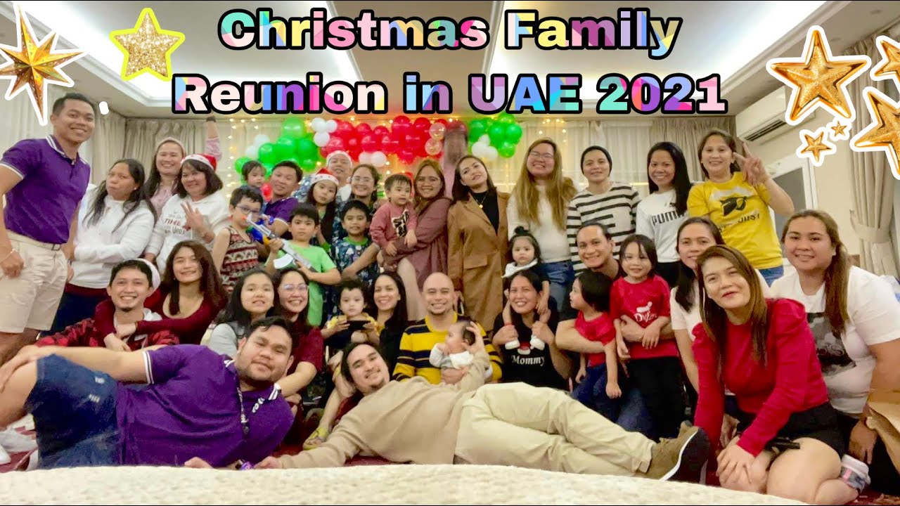Christmas Family Reunion In UAE 2021 || Christmas Music Video 2021 from ...