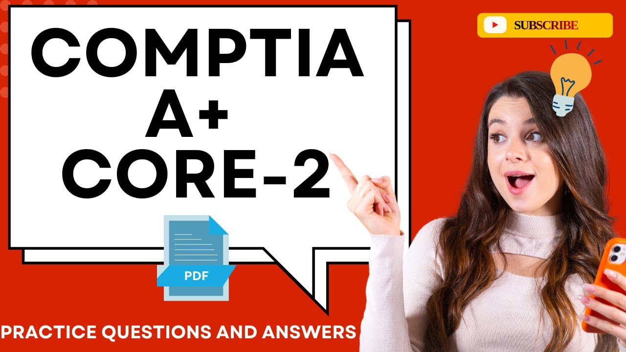 Part#7 | CompTia Core-2 | Practice Questions and Answers - YouTube