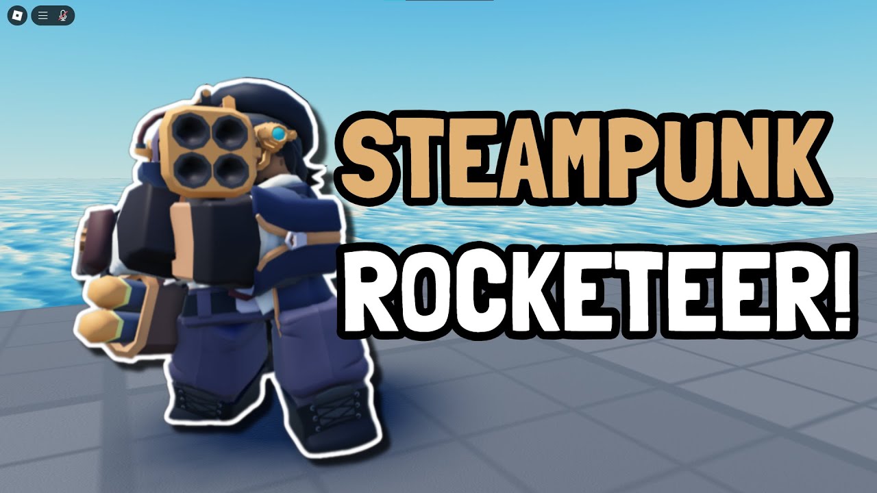 *NEW* STEAMPUNK ROCKETEER SHOWCASE! | It's BACK! | Roblox TDS Lunar New ...