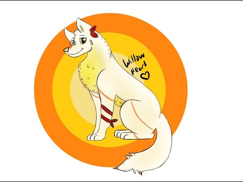 [Speedpaint Works] OC Light Wolf: Azurehowl Reborn - YouTube