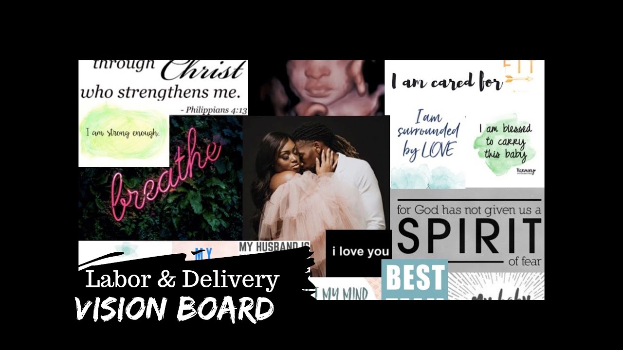 LABOR & DELIVERY VISION BOARD! - YouTube