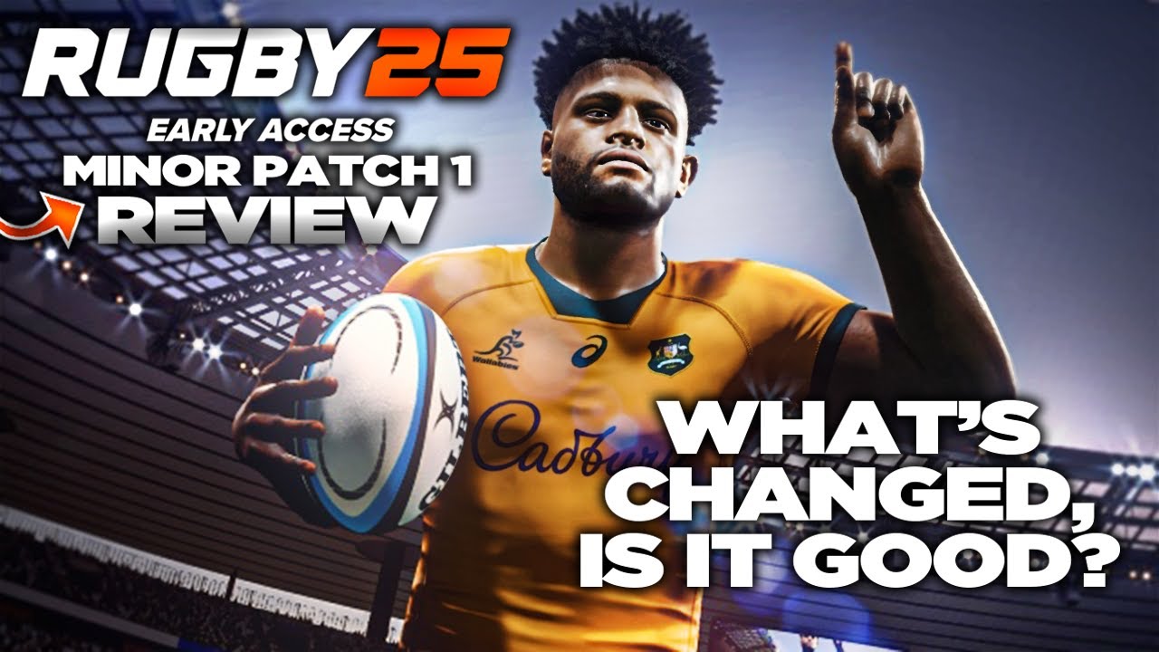 RUGBY 25 Gameplay Update #1 Thoughts - YouTube