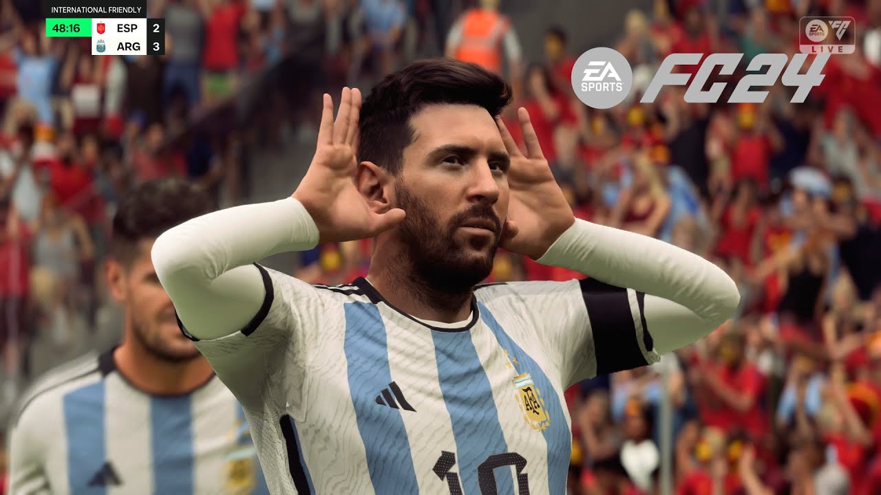 EA Sports FC 24 - Lionel Messi SCORES 2 SCREAMERS (PS5) - YouTube