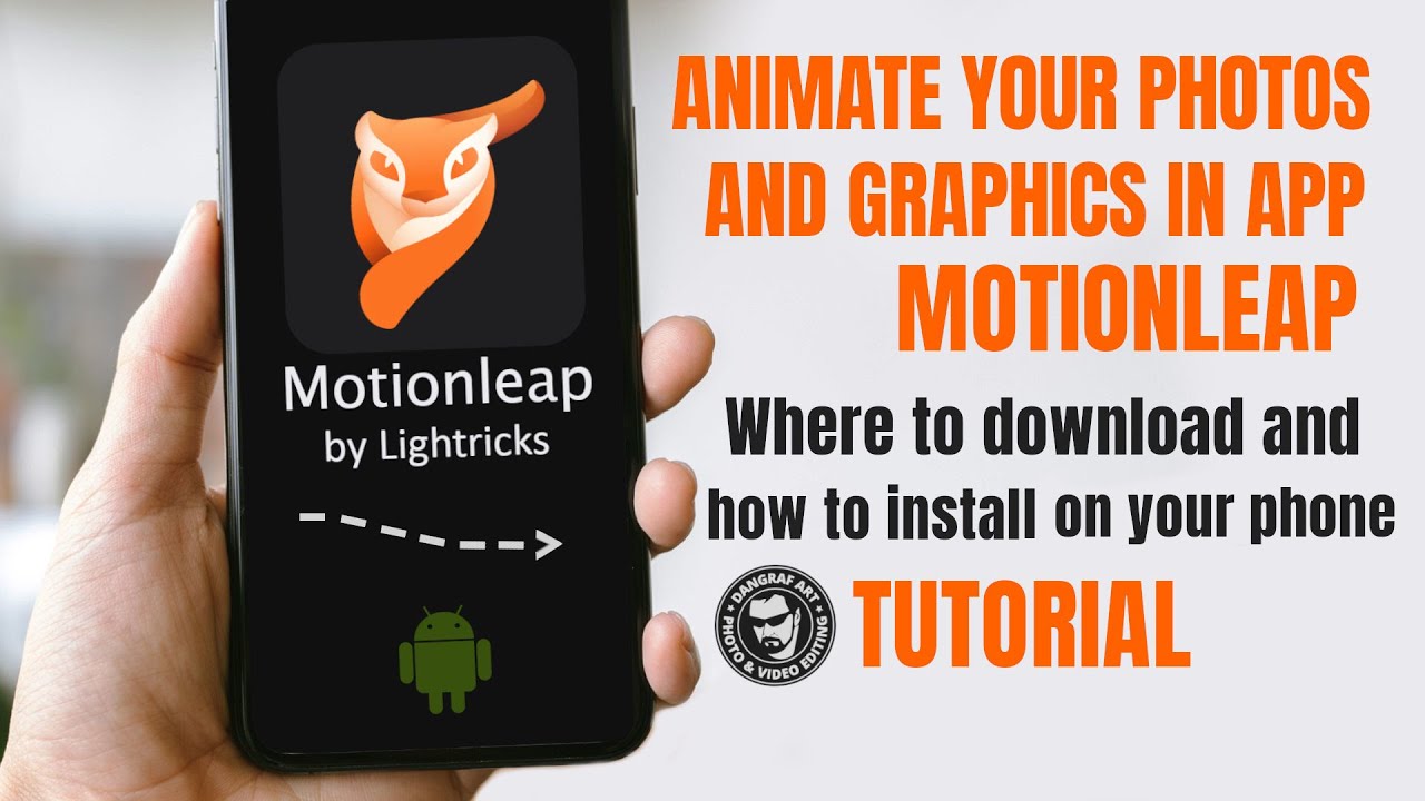 Motionleap - Photo Animation & Editing - How To Install App - Tutorial ...