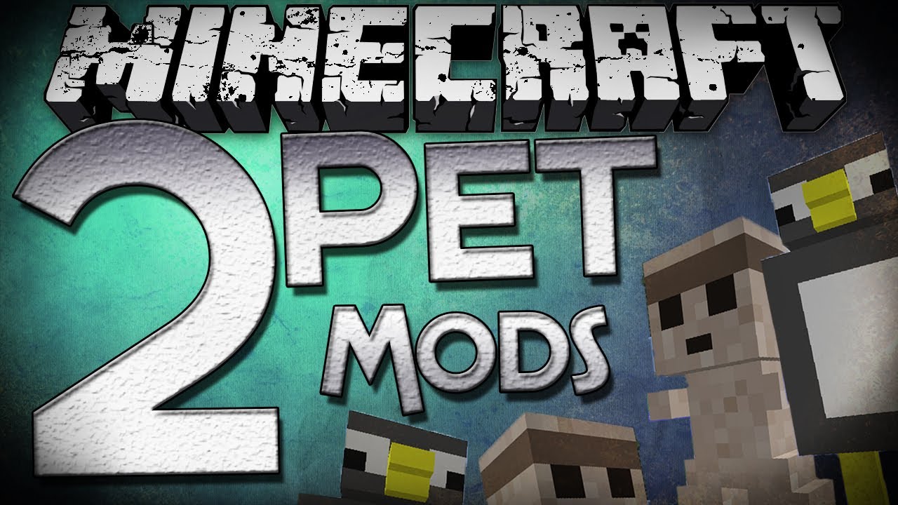 Minecraft Mod Showcase: Pet Penguin and Clay Golem Mods - 2 Pet Mods in ...