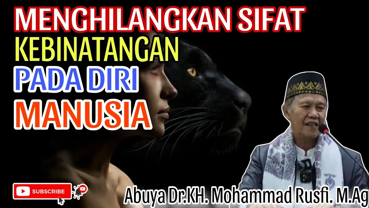 Ngaji Bareng Buya Rusfi Menghilangkan Sifat Kebinatangan Pada Diri ...