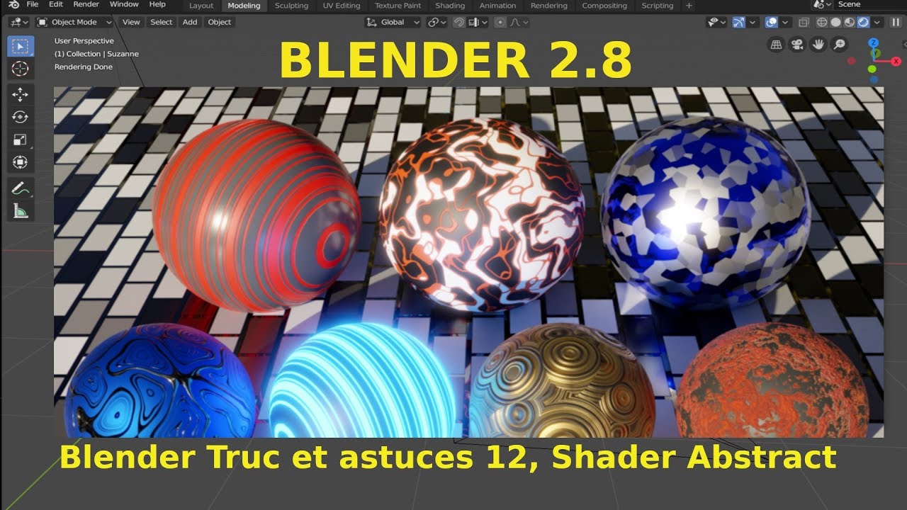 Blender 2.81 UE4 Truc et astuces 12 , Abstract Shader Material - YouTube