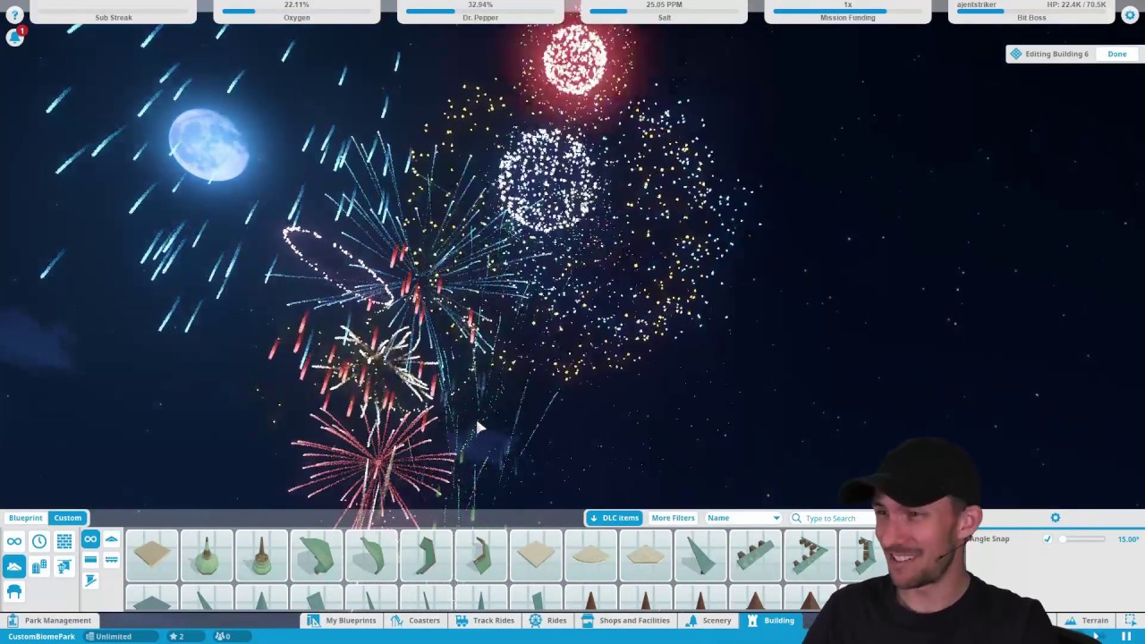 Fireworks Spotting Guide - Planet Coaster Summer Update - YouTube