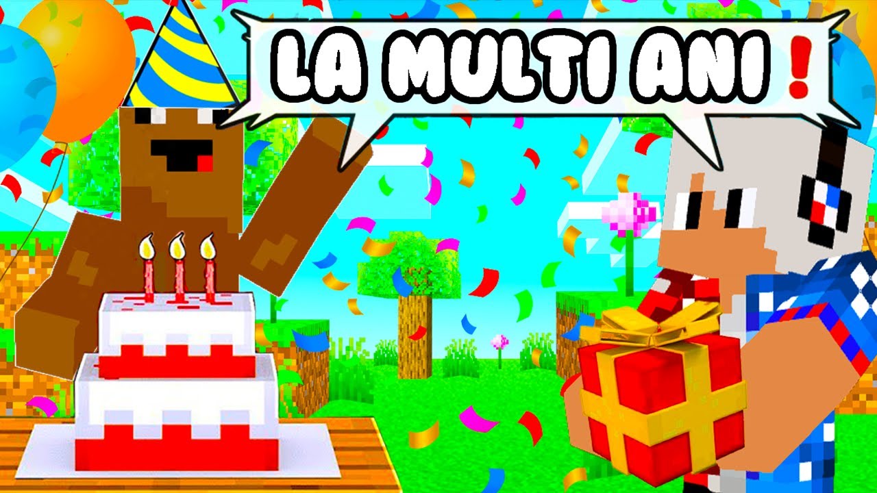 I-am Facut lui Aluna *CEL MAI TARE CADOU* de ZIUA Lui pe Minecraft ...