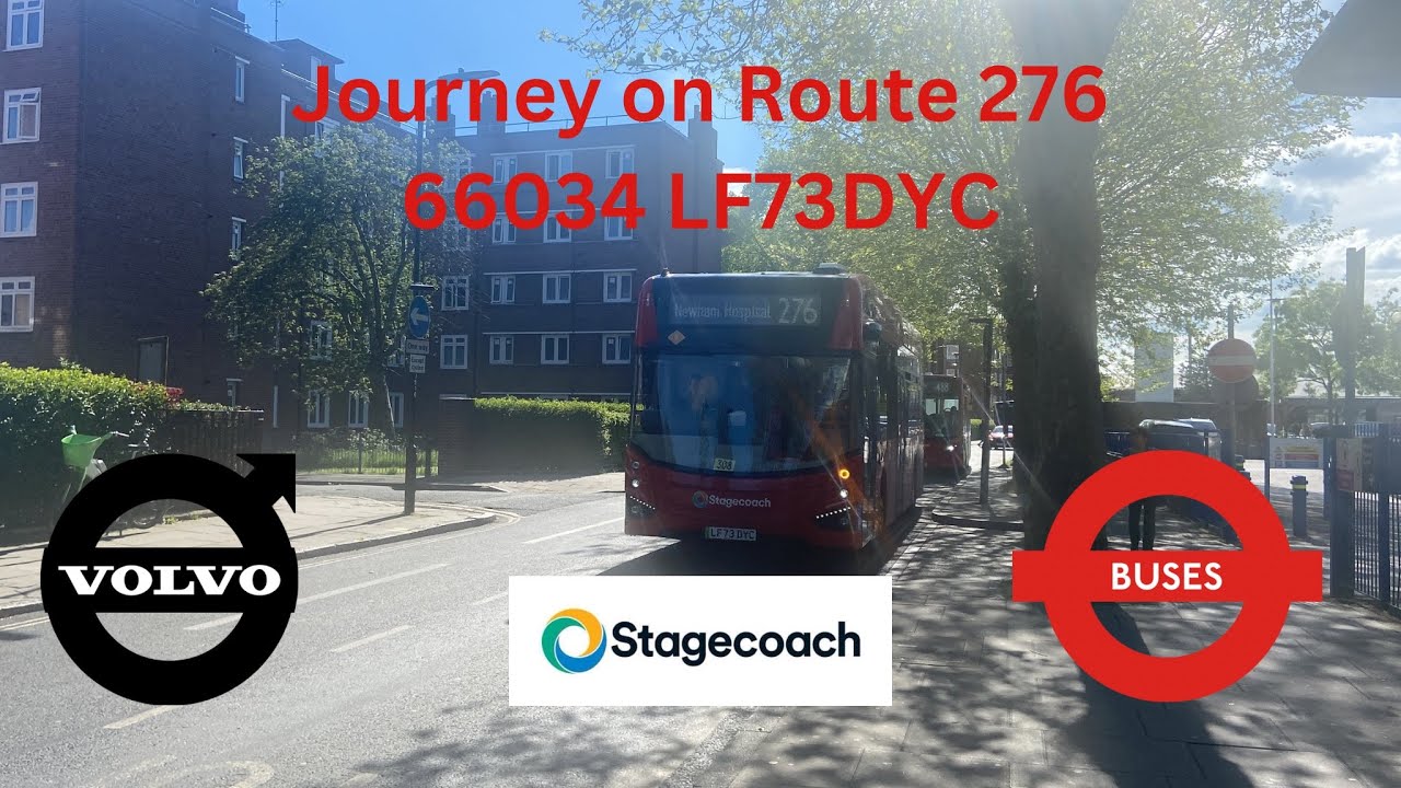 New Allocation | Journey on Route 276 | 66034 (LF73DYC) - YouTube