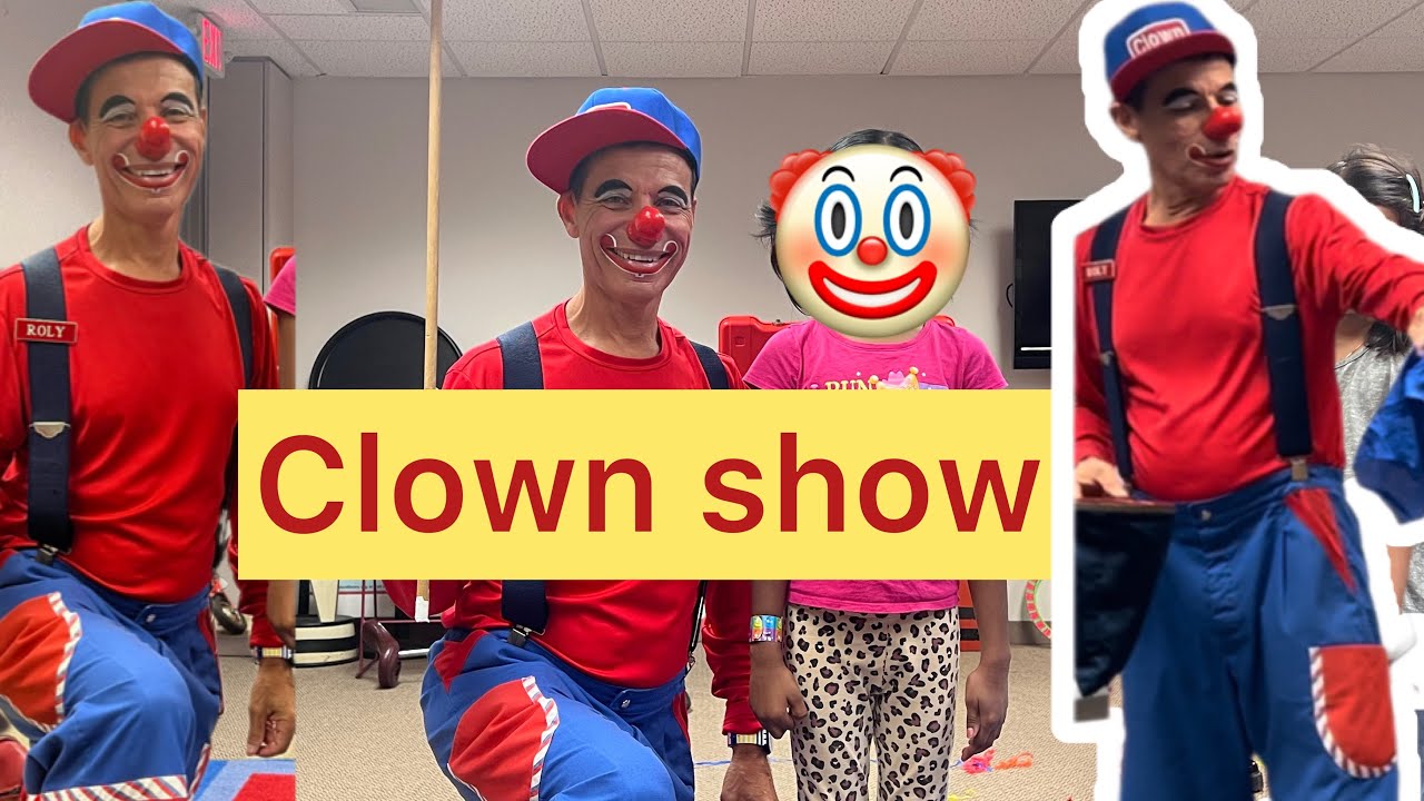 🤡 Clown 🤡 show in library |USA|America|Telugu vlogs|library activities ...