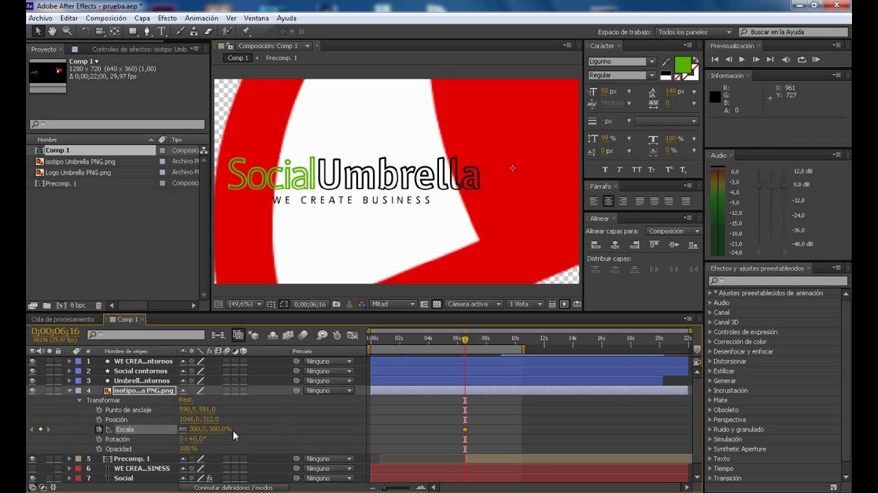 Social Umbrella - logo animation - YouTube
