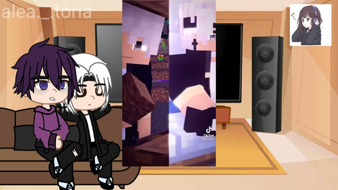 (past) Kye and Lay react to future/não é original/(BL yaio)/(Minecraft ...