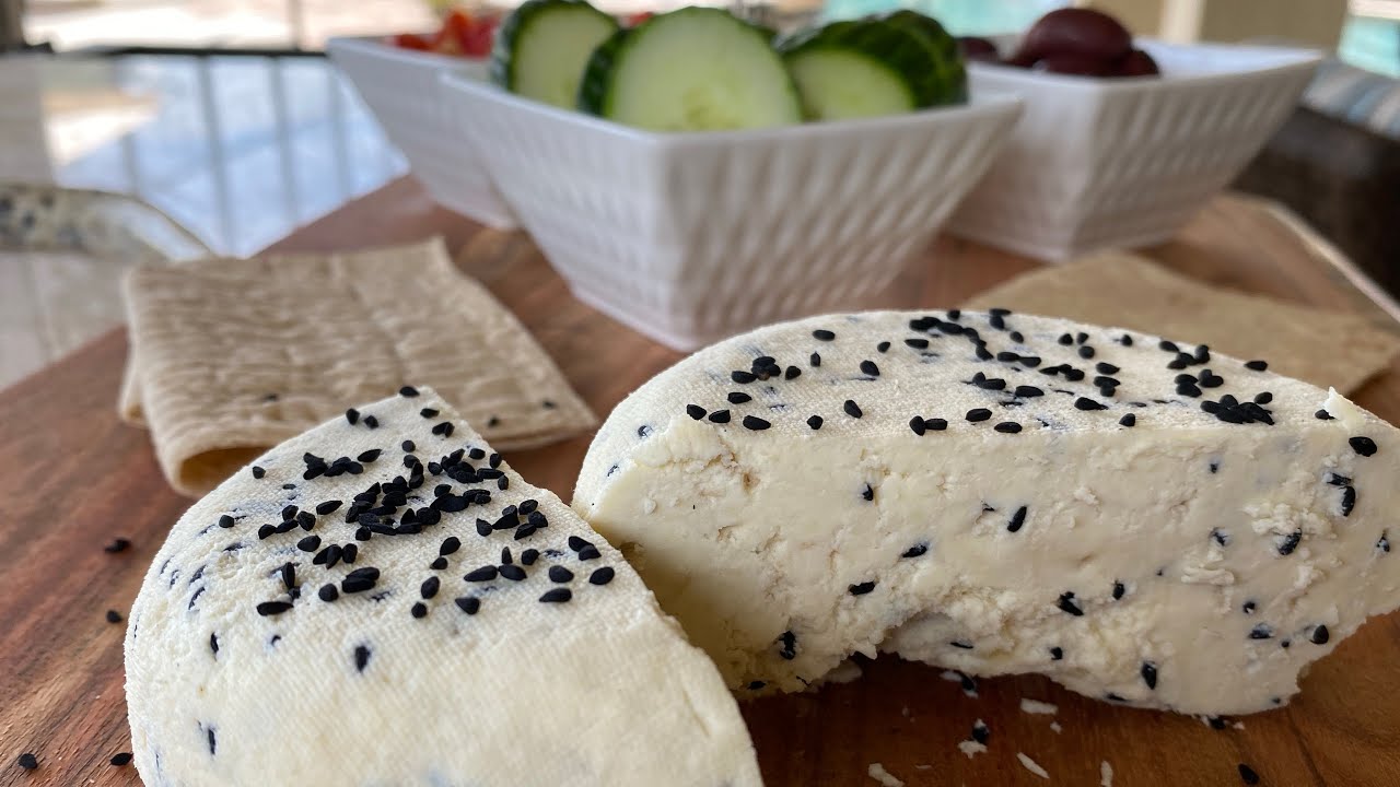 How to make Mediterranean white cheese - YouTube