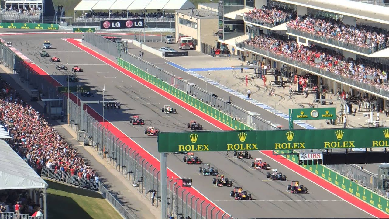 Starting Lap/Arrancada Austin F1 GP 2013 - YouTube