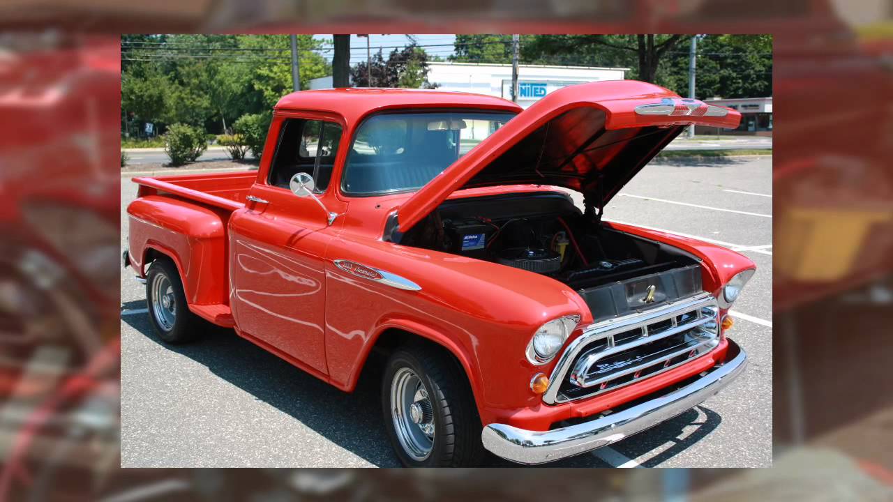 1957 Chevy Pickup for sale - 3100 Stepside. 55 56 - YouTube