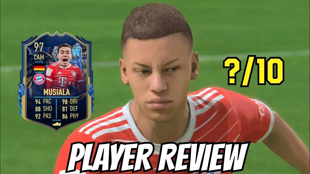 JAMAL MUSIALA (97) TEAM OF THE SEASON ! PLAYER REVIEW | FIFA 23 ...