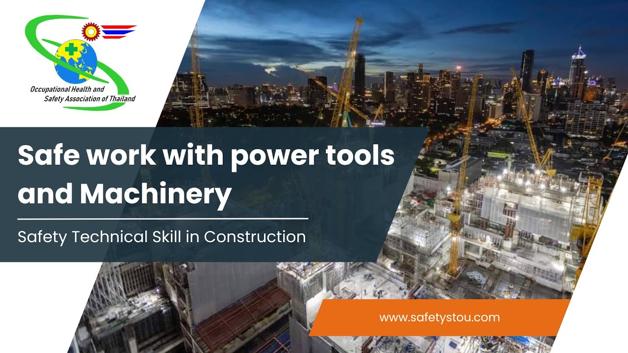 Topic3 Safe work with Power Tools and Machinery : Safety Technical ...