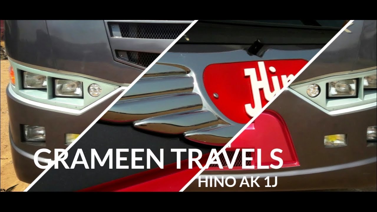 Grameen Travels - Brand New Hino AK 1J (Interior & Exterior) HD - YouTube