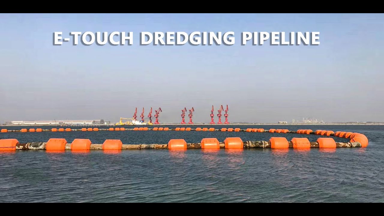 HDEP Dredging Pipe Production Process - YouTube