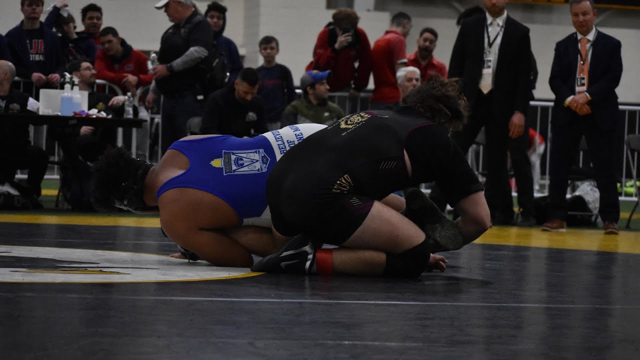 2023 285lb CHSAA State Final Gabe Garibaldi (Iona Prep) vs Dylan Page ...