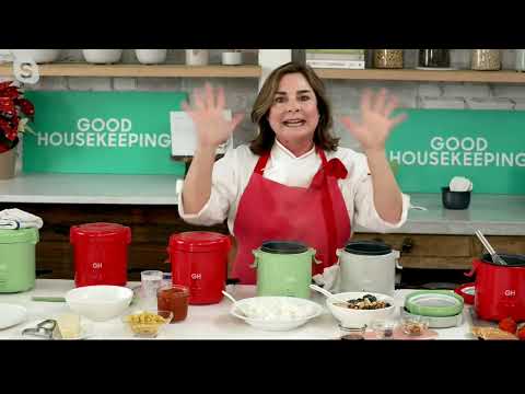 Good Housekeeping 3-Cup Mini Multi-Cooker w/ Accessories on QVC - YouTube