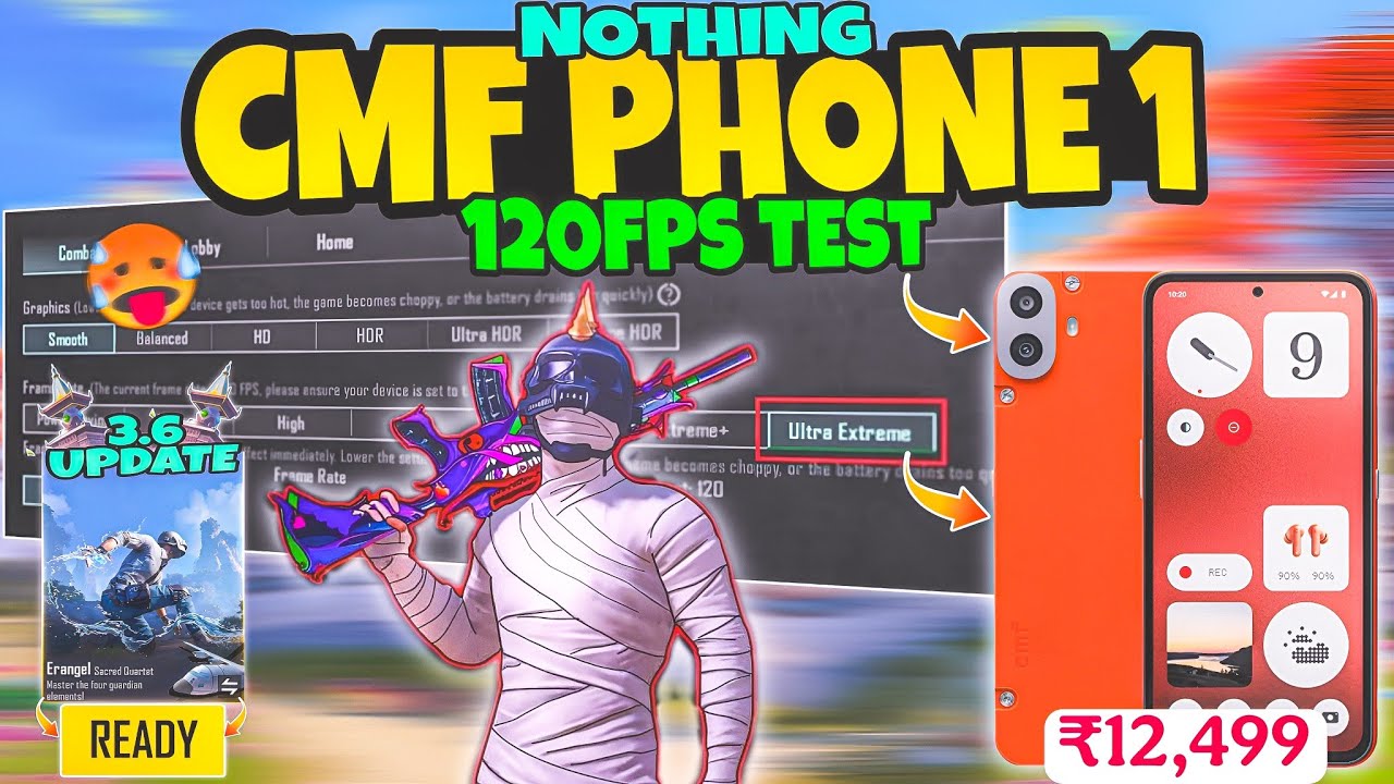 🔥CMF Phone 1: The Budget King of 120fps Gaming? - YouTube