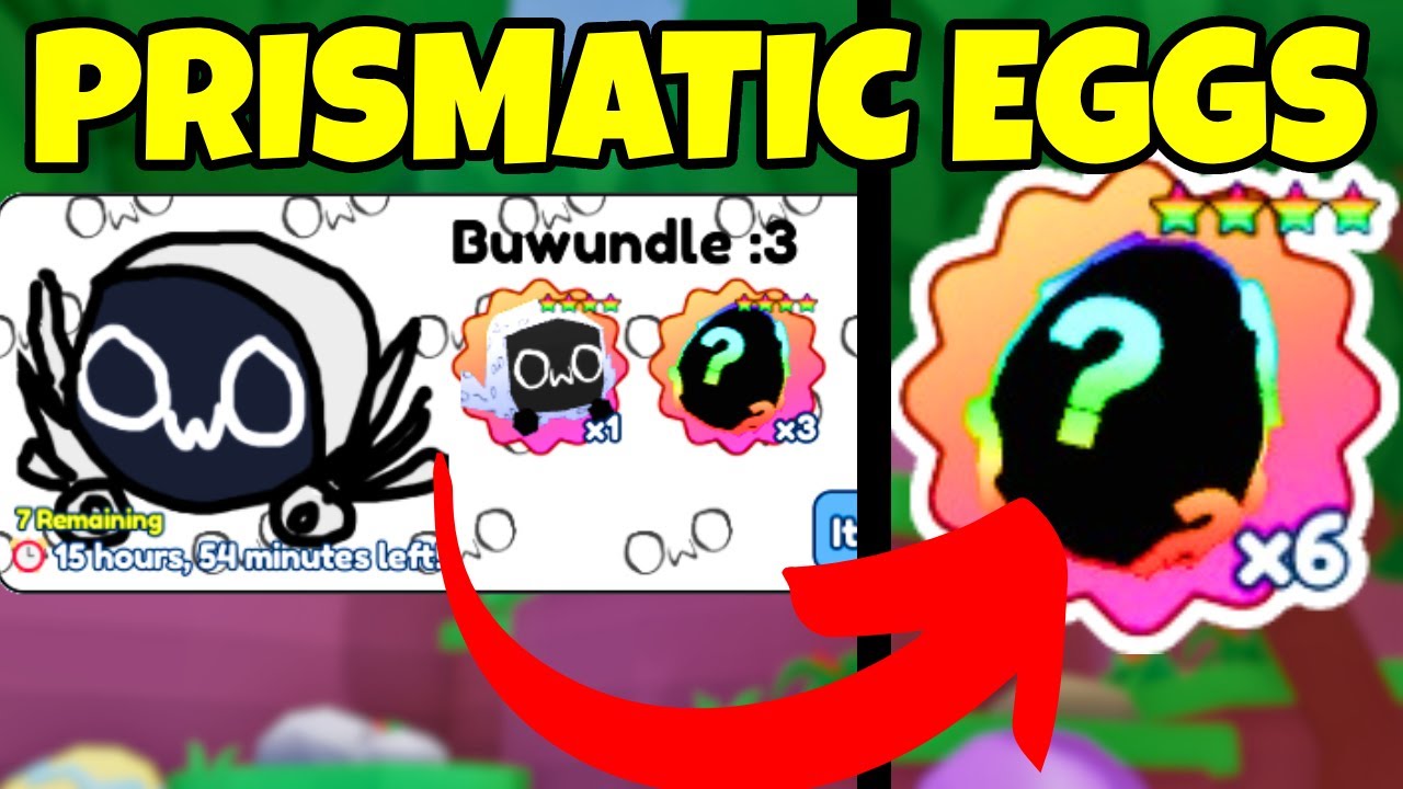 I Opened TONS of PRISMATIC Mystery EGGS To Get TONS OF SECRETS in ...